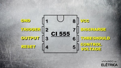 CI 555, aplicações e características! - Mundo da Elétrica