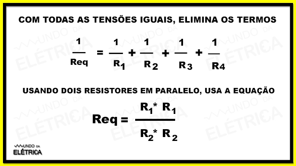 Calcular resistor equivalente! - Mundo da Elétrica