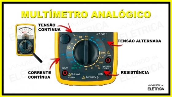 Multímetro analógico? Características e aplicações!