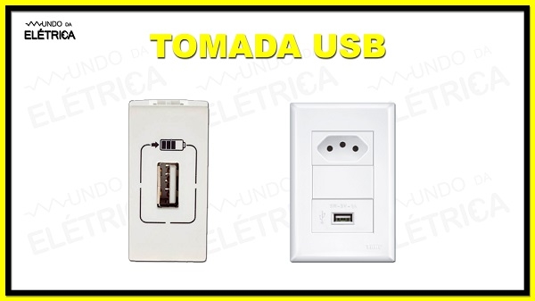 Tomada com usb – Onde instalar e como usar! - Mundo da Elétrica
