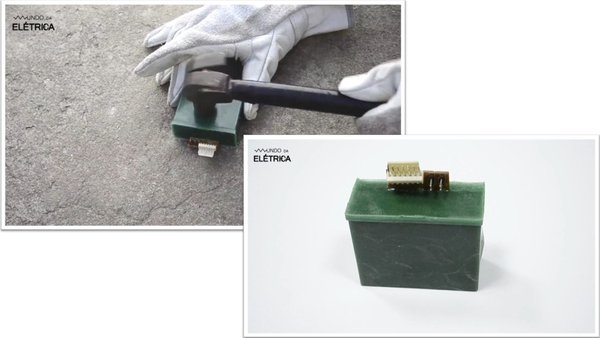 Circuitos elétricos, como proteger de choques mecânicos?