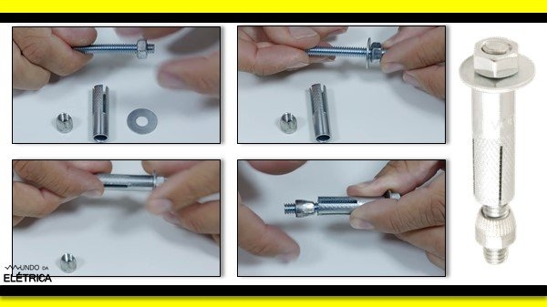 Parafuso parabolt, o que é e como usar? - Mundo da Elétrica